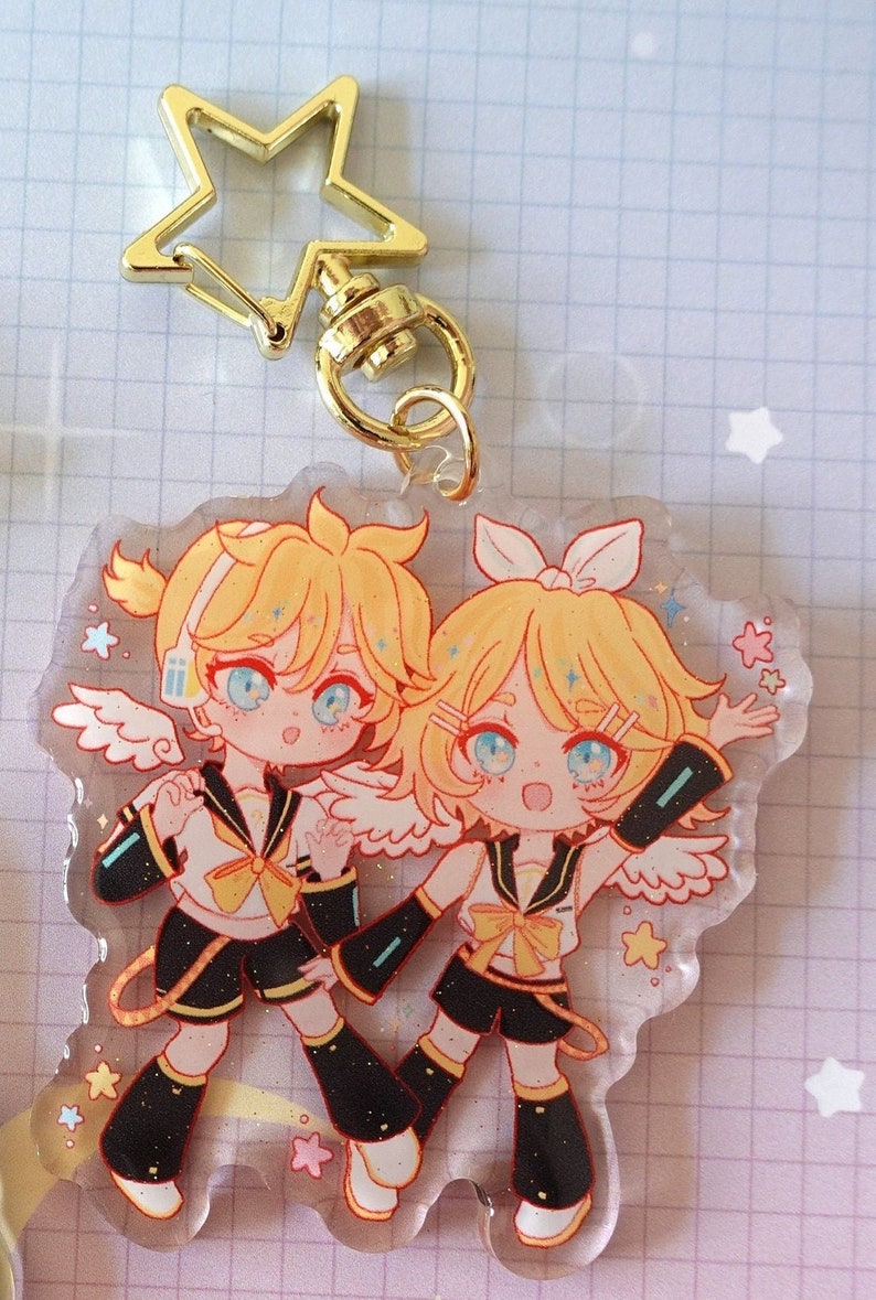 Len & Rin Acrylic Charm - Etsy