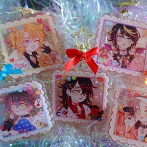 Luxiem Ribbon Acrylic Charms - Etsy