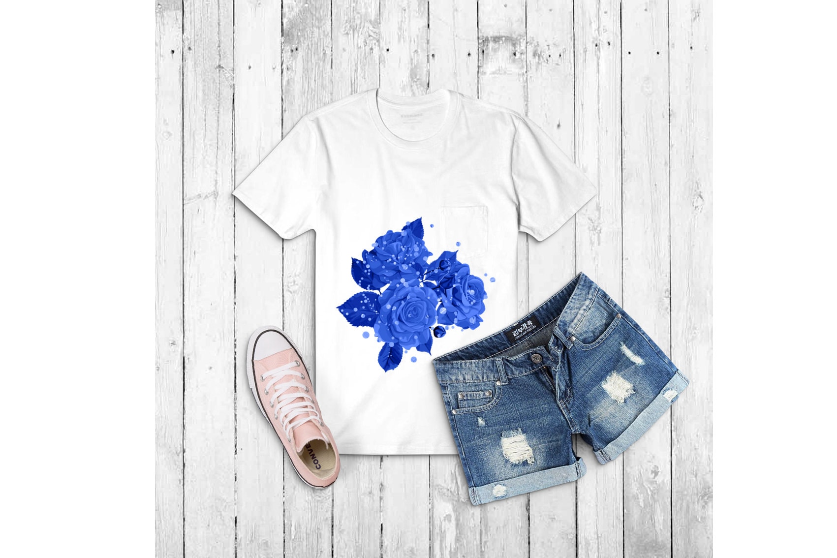 Blue Roses Clipart Set, Blue Roses Sublimation, Glitter Roses, Digital ...