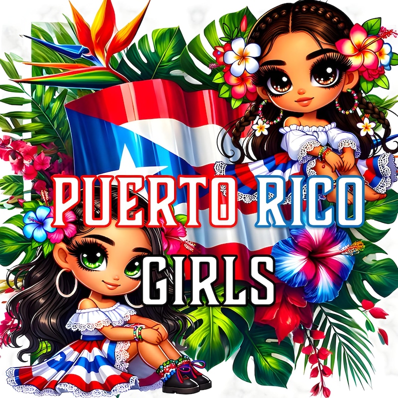 Puerto Rico Clipart - Etsy