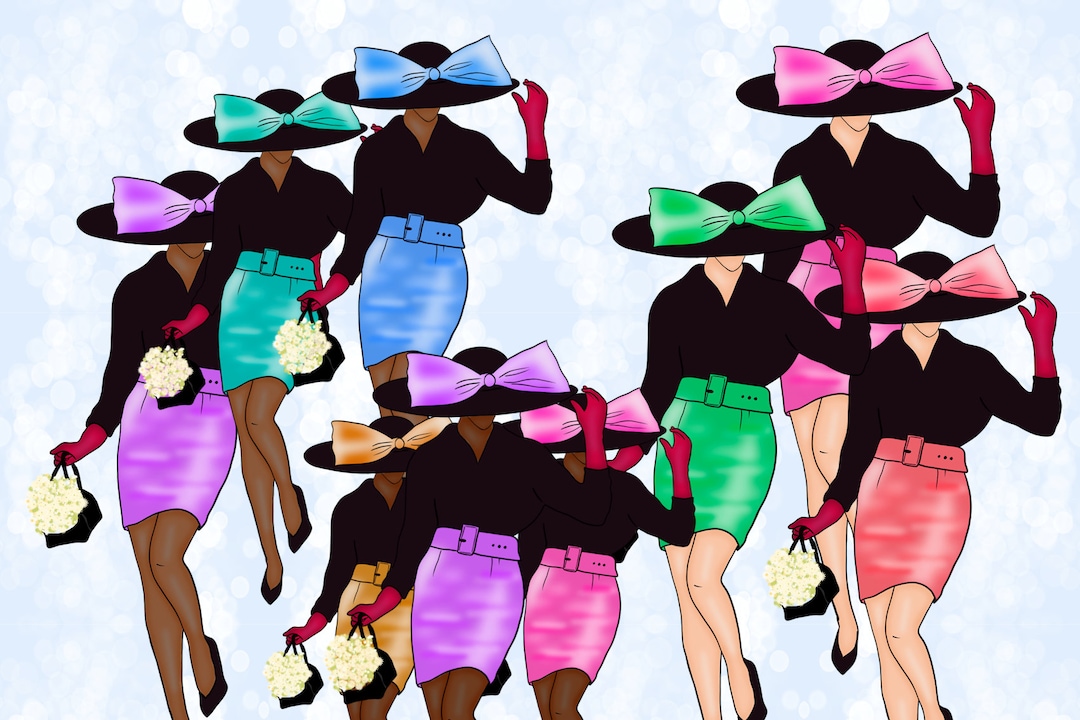 Fashion Lady Illustration, Fashion Lady Clipart, Fashion Sublimation ...