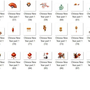 160+ Chinese New Year Mega Bundle Clip Art, Asia Clipart, Chinese Signs ...