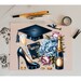 Blue Graduation Clipart Bundle, Transparent Graduation Image, Luxurious ...
