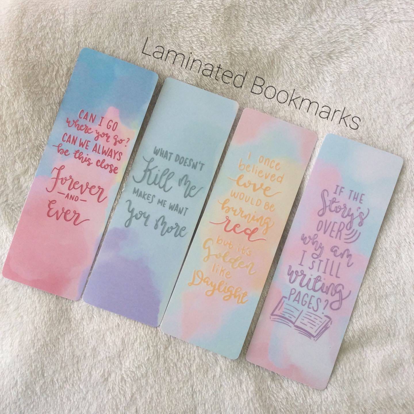 Taylor Swift Lover Bookmarks Laminated Swiftie Bookmarks Etsy