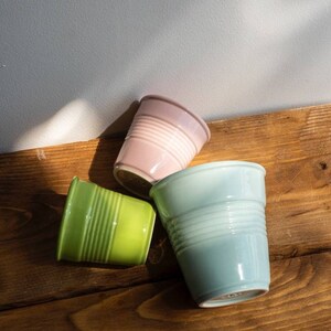 Minimalist Ceramic Coffee/tea Cups Without Handles, 5 Sizes, Espresso ...