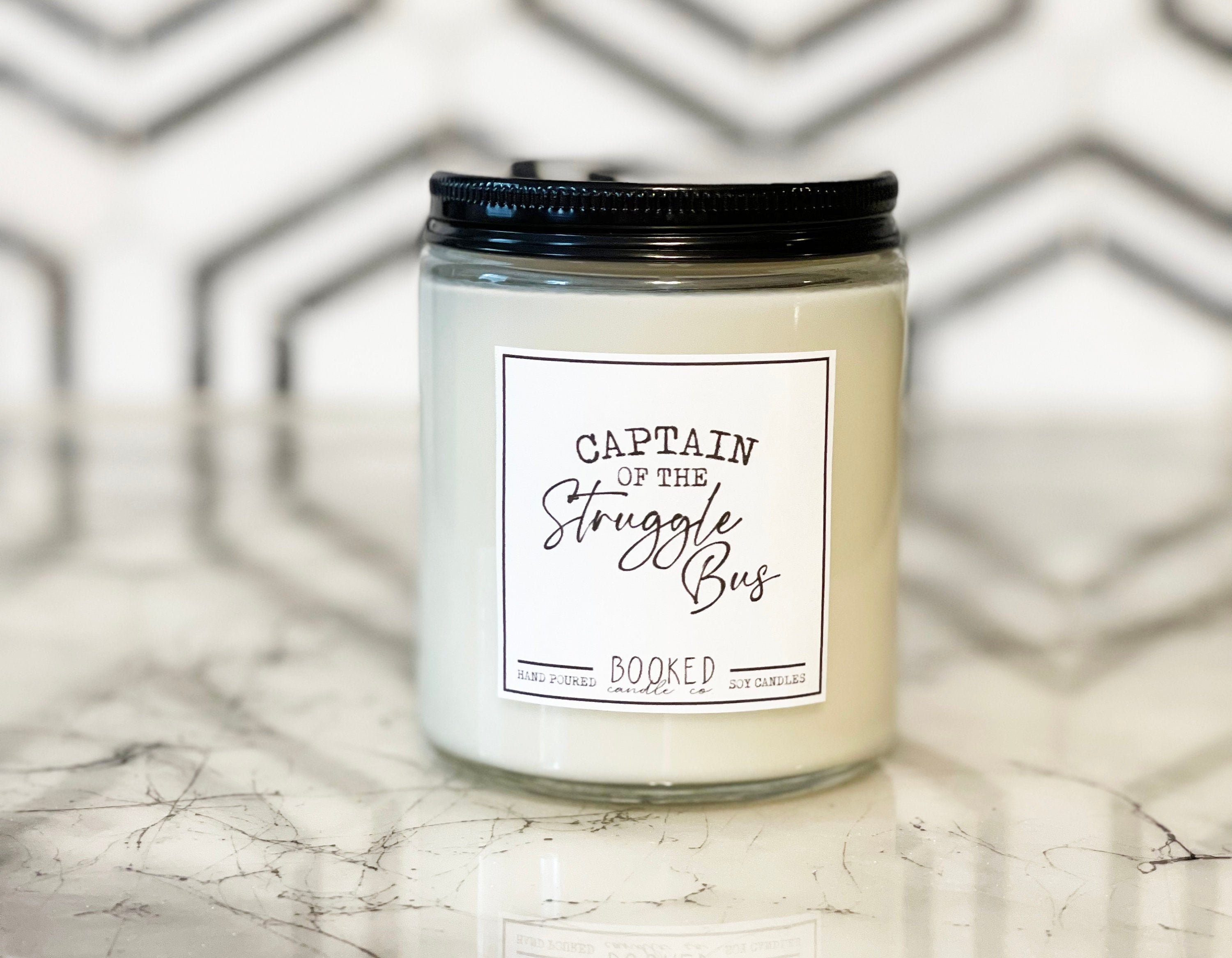 Captain of the Struggle Bus Funny Candle Mom Candle Gift for Her ...