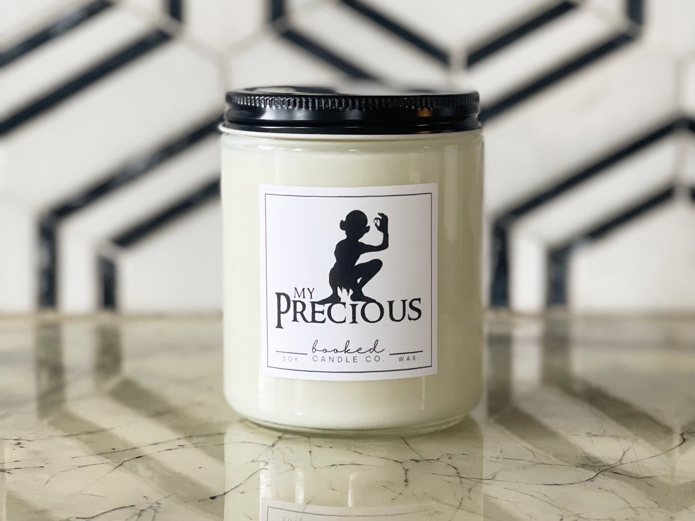 My Precious Book Candles, Fiction Candles, Gift, Homemade Candles Soy ...
