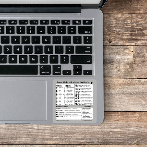 Desktop Shortcut Sticker - Etsy