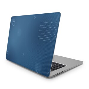 Abstract Blue Laptop Skins Universal Laptop Decal Full Coverage Laptop ...