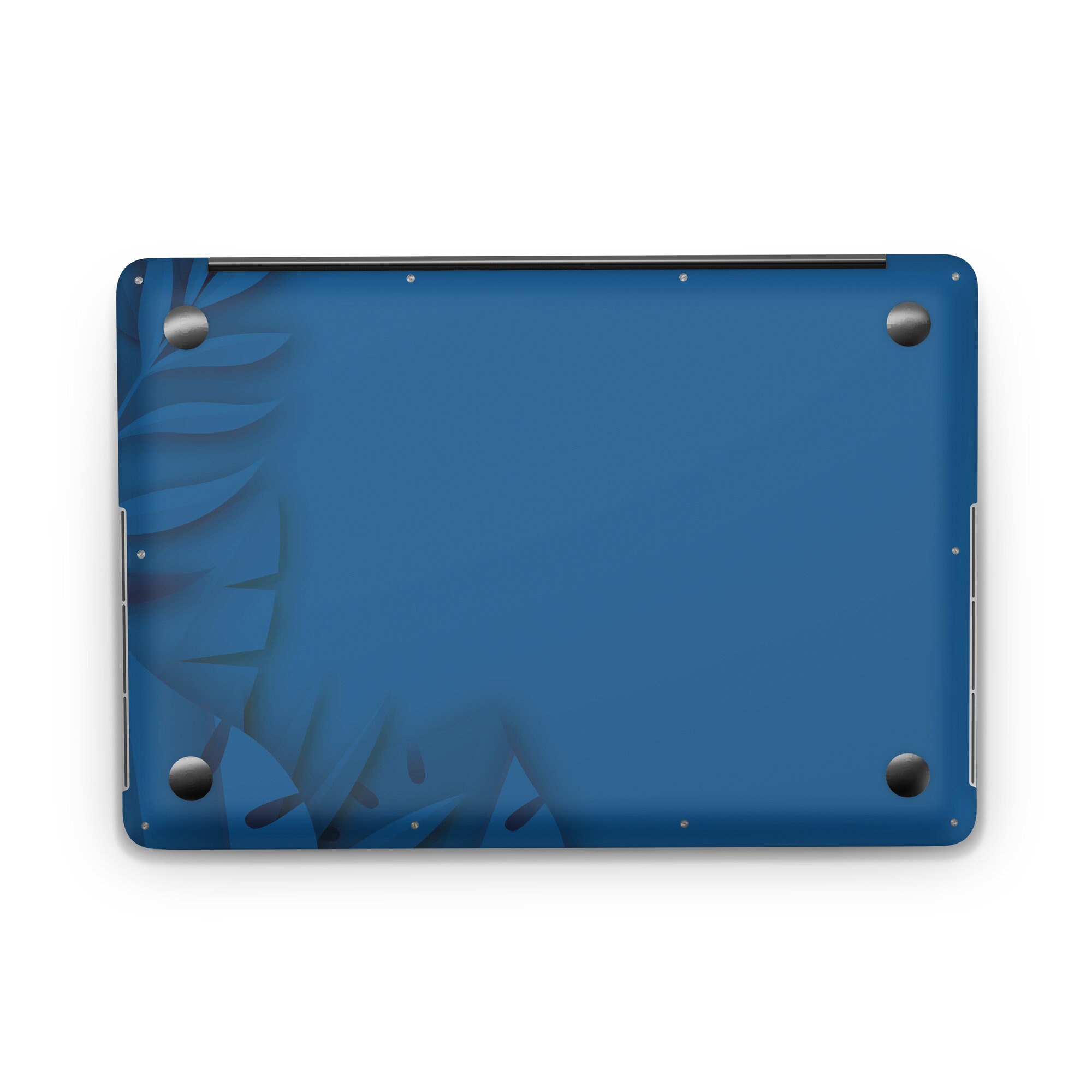 Blue Leaves Laptop Skins Universal Laptop Decal Full Coverage Laptop ...