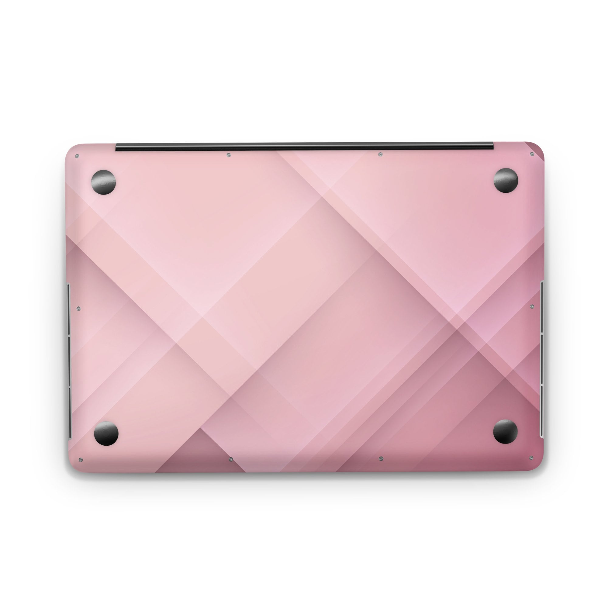 Abstract Light and Shadow Pink Laptop Skins Universal Laptop Decal Full ...