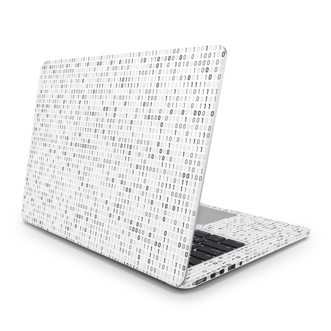 Binary Matrix Code Laptop Skins Universal Laptop Decal Full - Etsy