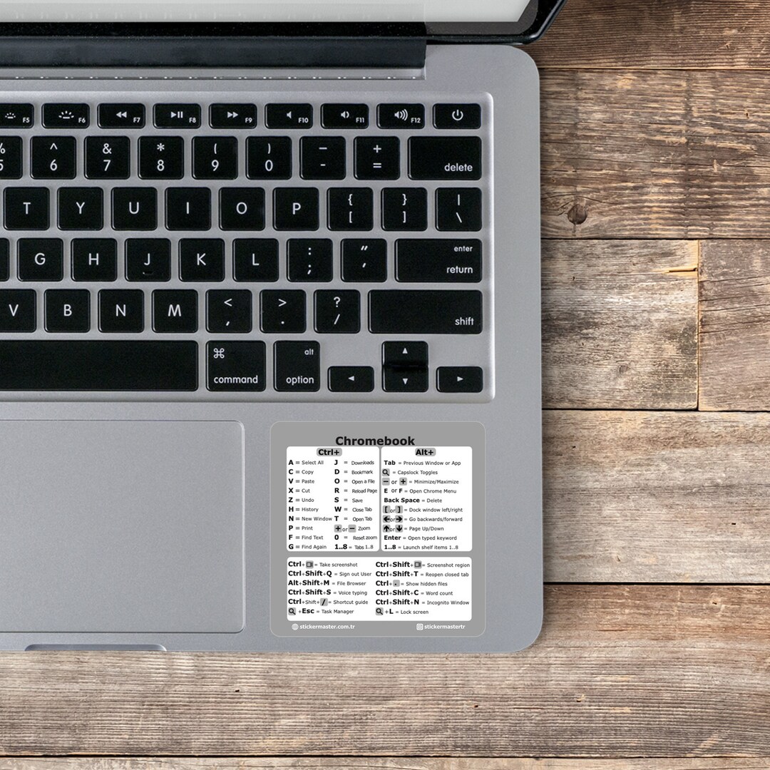 Sticker Master Word Excel Reference Keyboard Shortcut Sticker - Clear ...