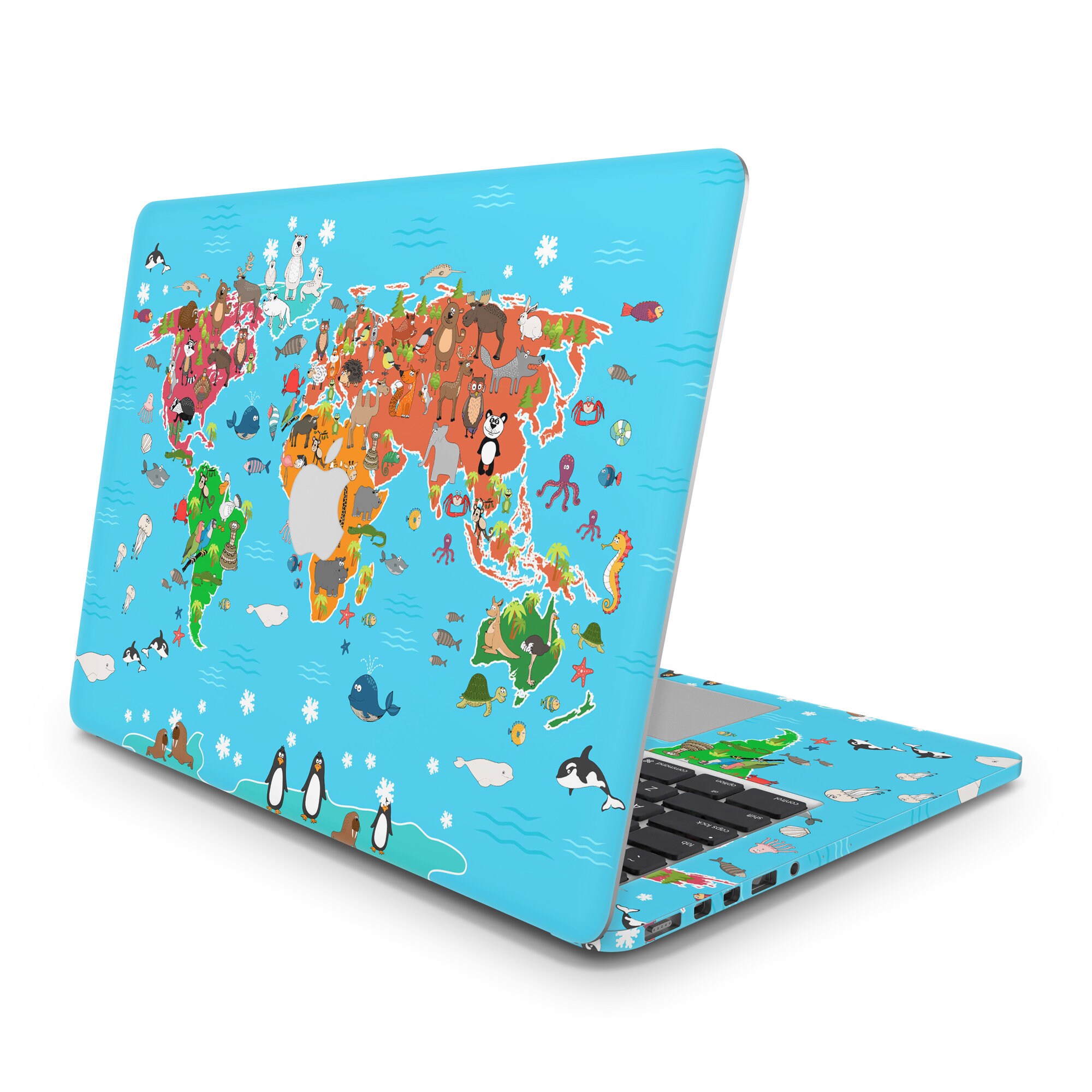 World of Animals Laptop Skins Universal Laptop Decal Full - Etsy