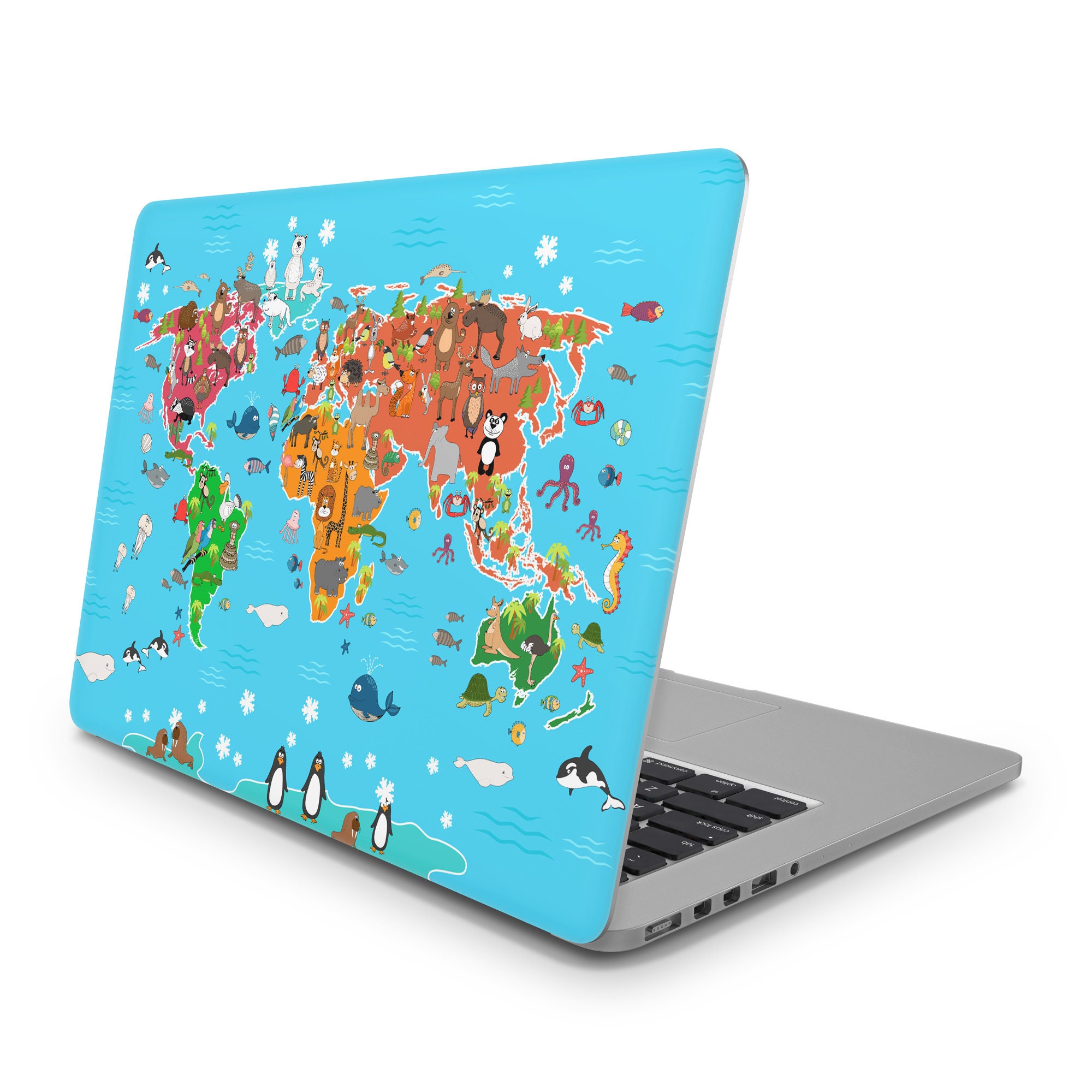 World of Animals Laptop Skins Universal Laptop Decal Full - Etsy