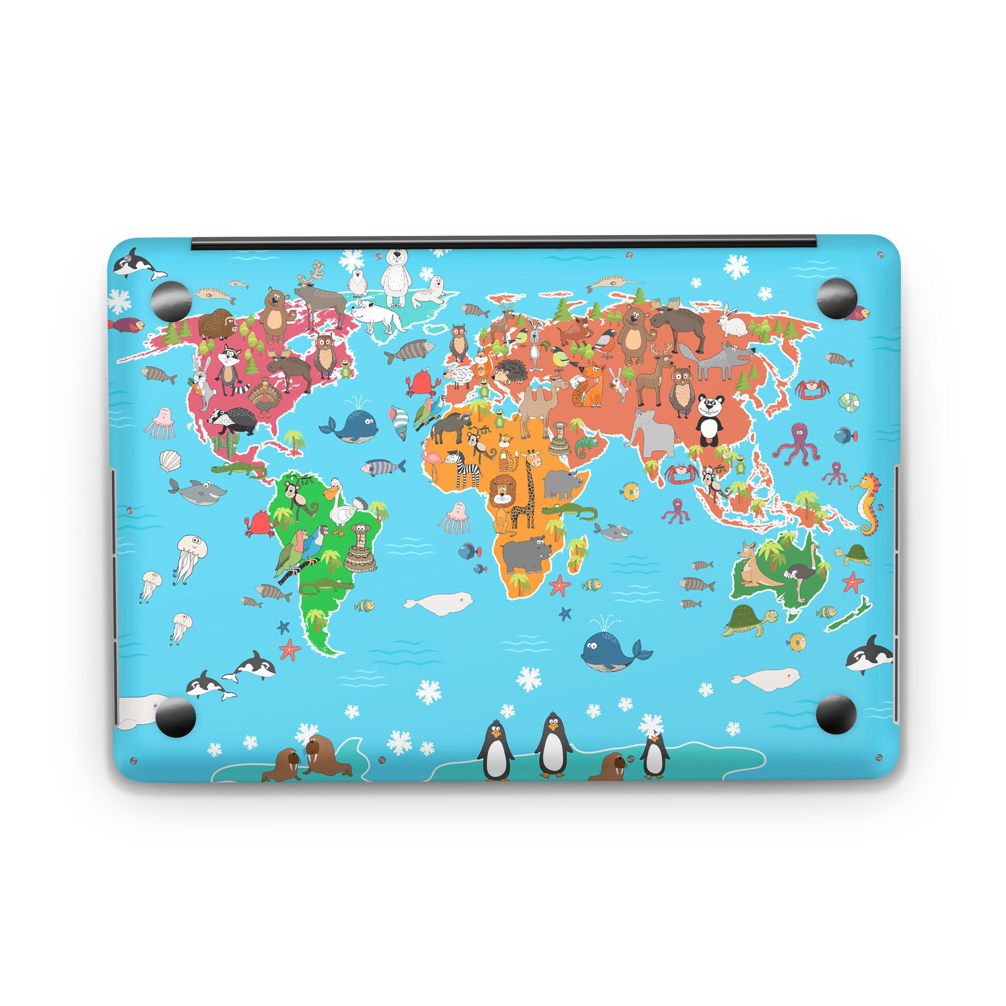 World of Animals Laptop Skins Universal Laptop Decal Full - Etsy