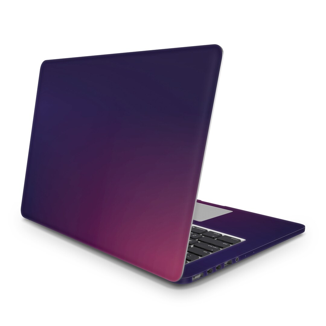 Futuristic Wall Laptop Skin, Premium Abstract Coverage Laptop Vinyl ...