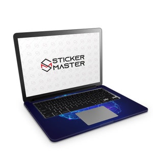 3D Brain and Program Laptop Skins Universal Laptop Decal Full Coverage ...