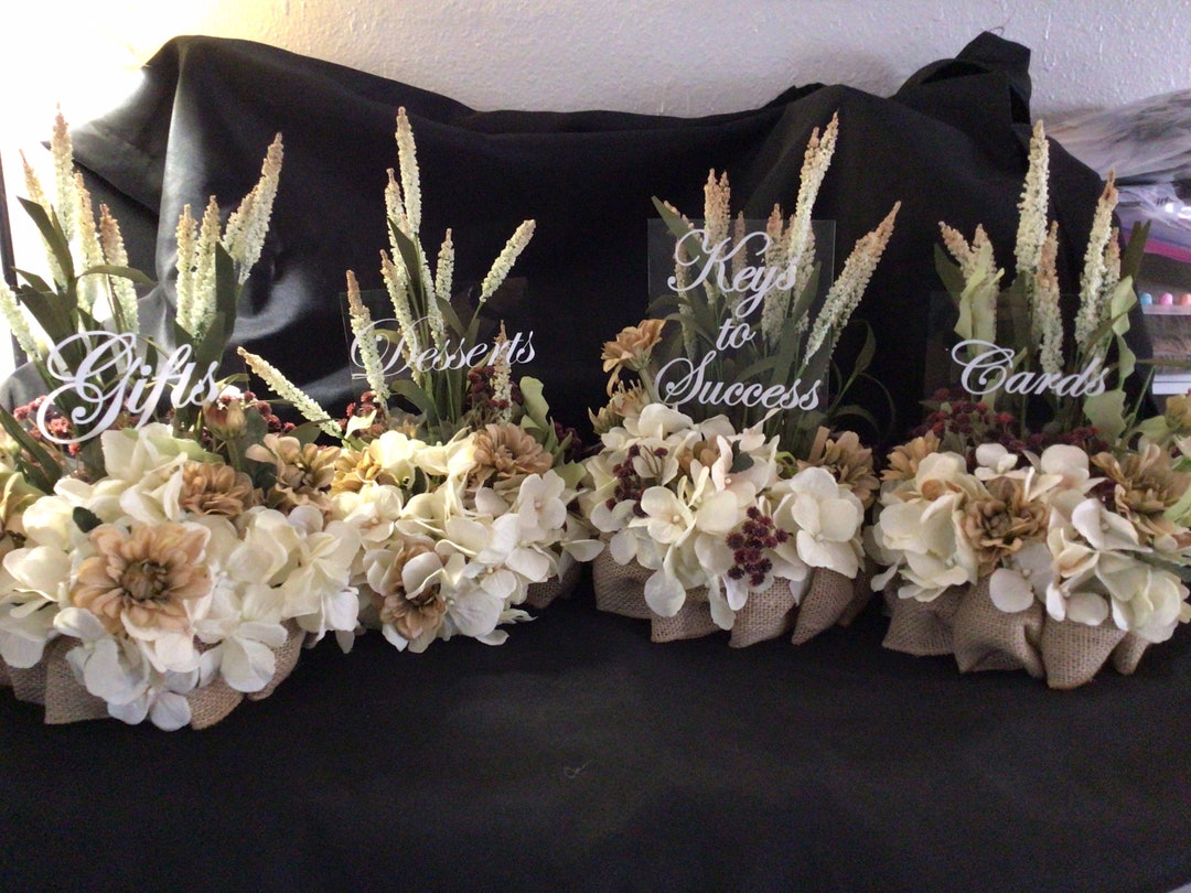Keys to Success Party Table Decor Package - Etsy