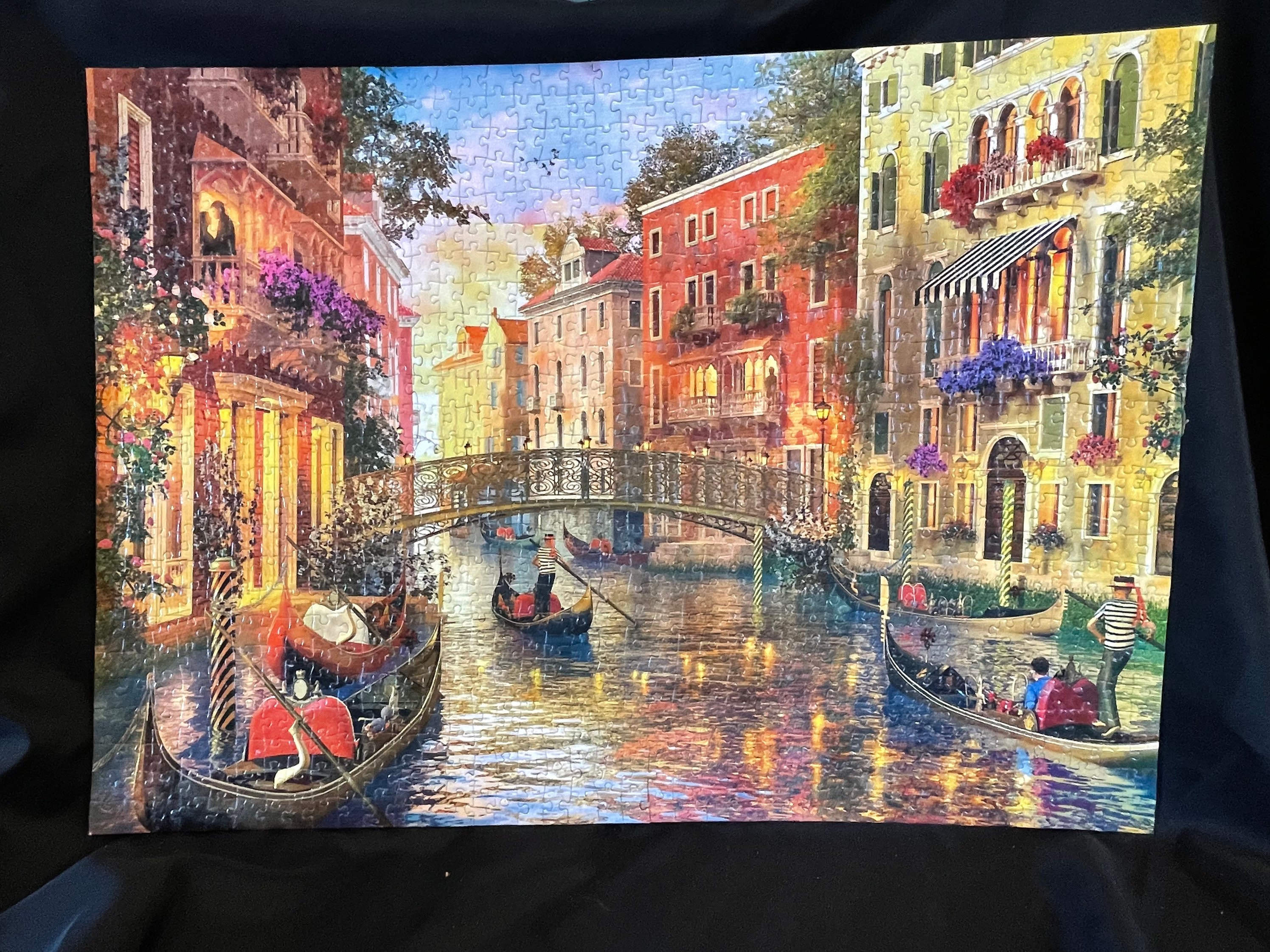 Assembled and Framed Puzzles - Etsy