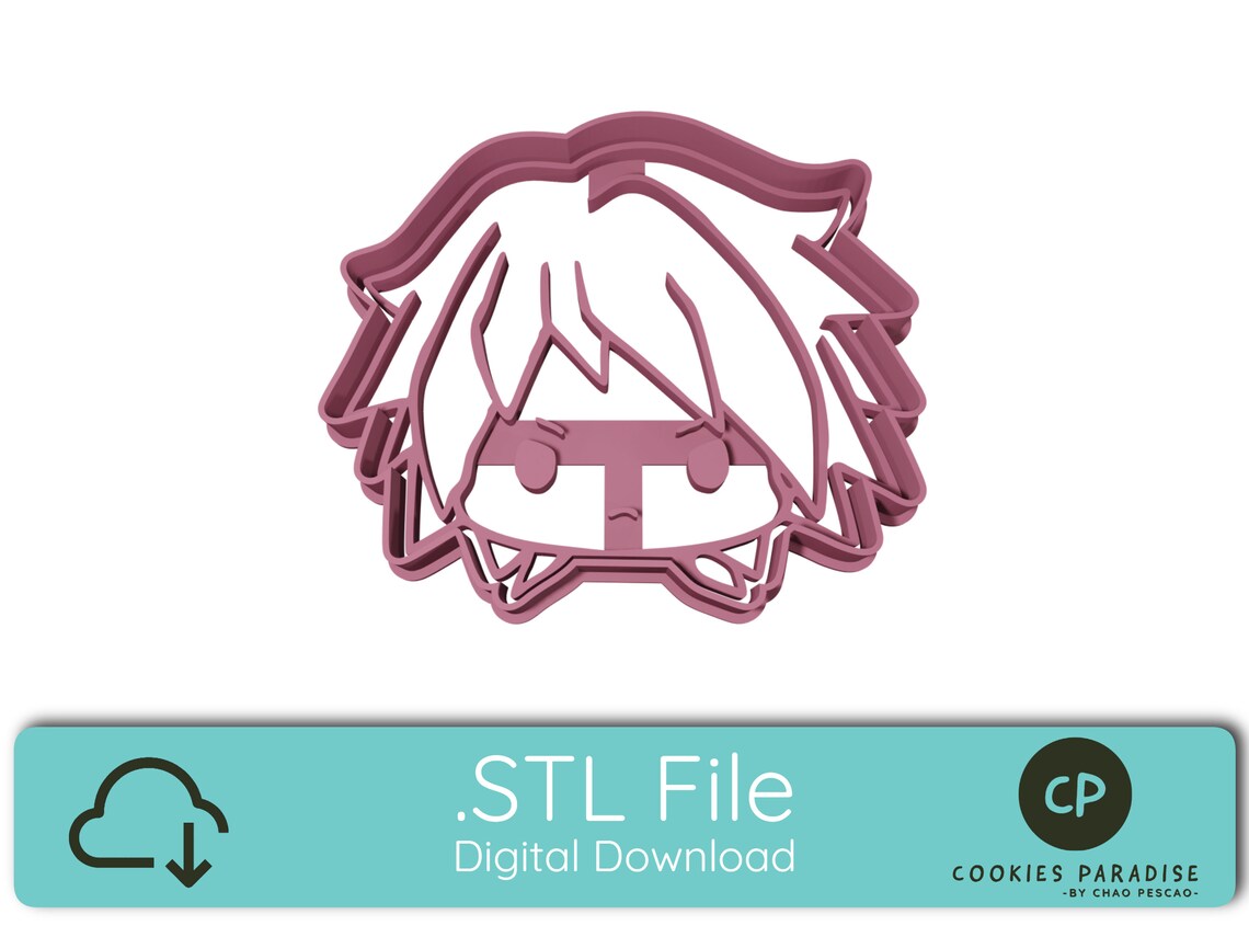 Anime Theme Collection, Cookie Cutter STL FILE - Etsy