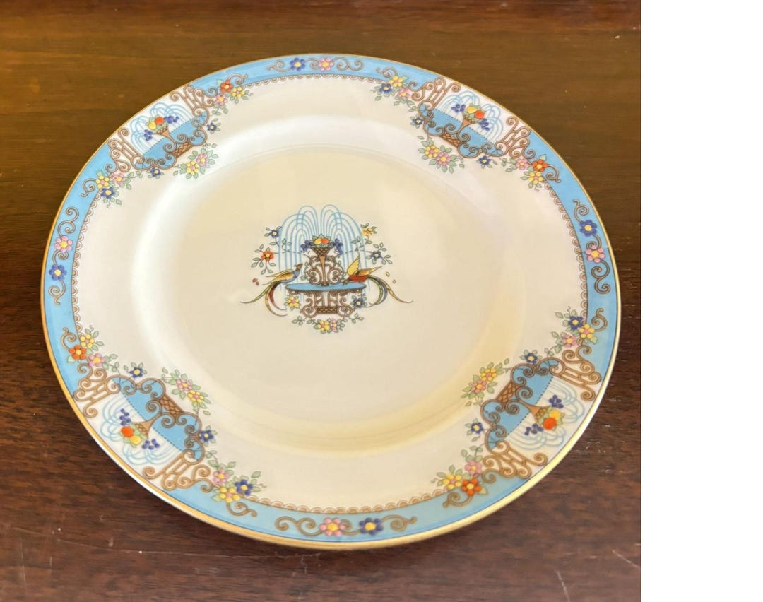 Extremely RARE Lenox Fountain China 5 3/4 Bread & Butter Plate 1926 to ...