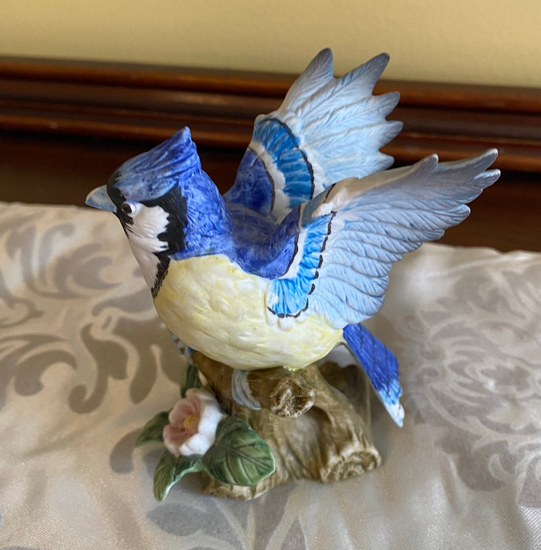 Vintage Lefton China Hand Painted Blue Bird Numbered 1265 - Etsy