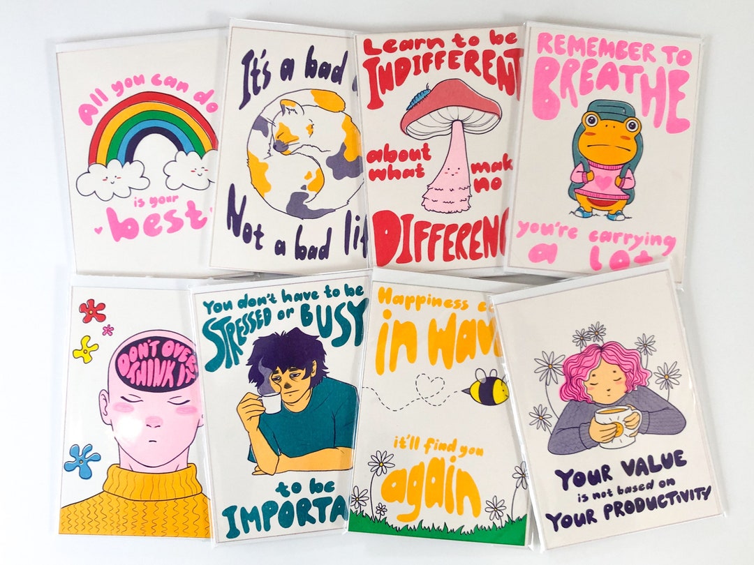 Happy Posters A5 Risography Prints - Etsy