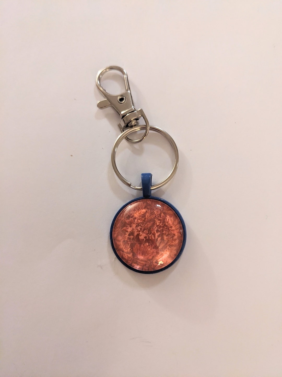 William Morris Red Keychain - Etsy