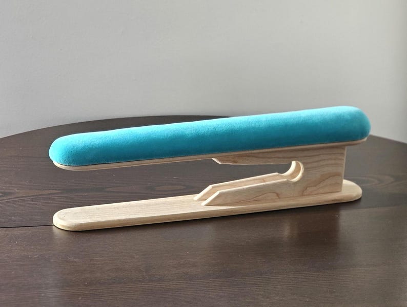 Velour Sleeve Ironing Board: Beech Wood Tailor Pressing Tool - Etsy