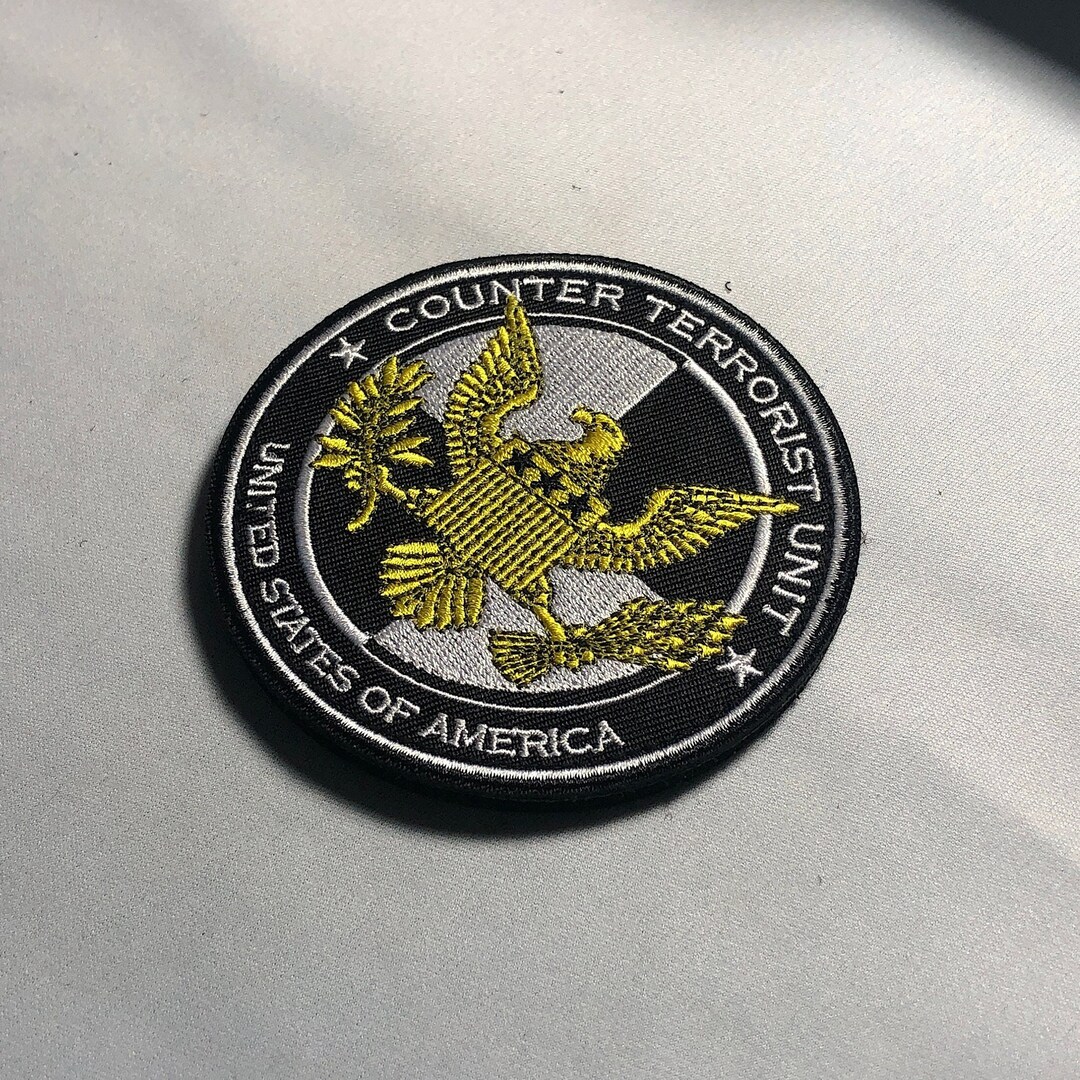 COUNTER TERRORIST Unit Prop Patch Movie Cosplay Halloween Usn Ctu USA ...
