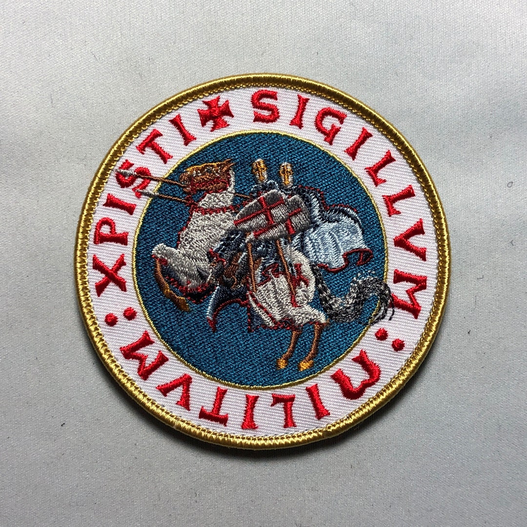 Templar MILITUM CHRISTI Seal Put Full Armor GOD Patch Morale Tactical ...