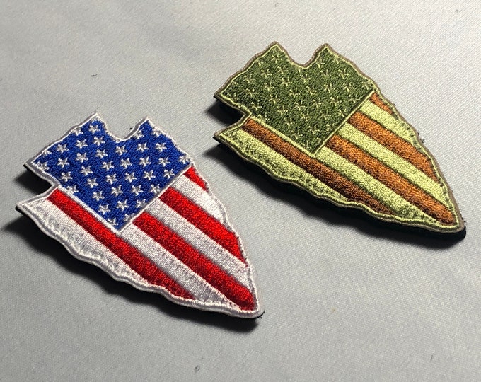 Arrowhead PVC Morale Patch - Etsy