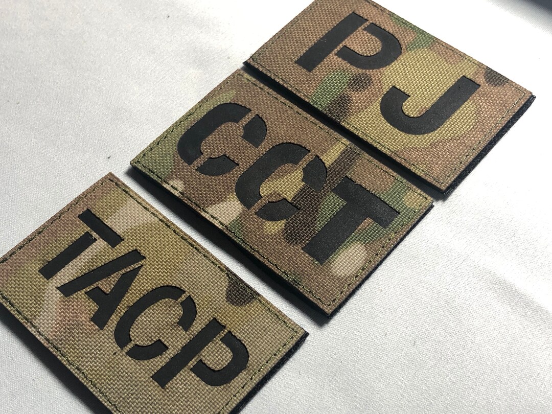 CCT PJ TACP Laser Cut Cordura Infra Red Reflective Material Military ...