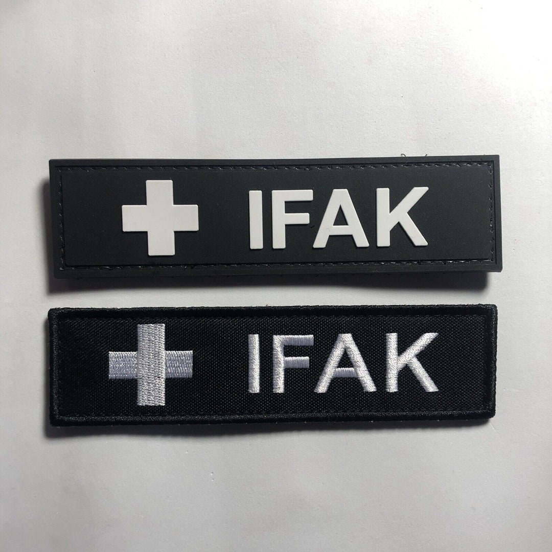 Pvc Ifak Individual First Aid Kit Patch for Tactical Med Tec ...