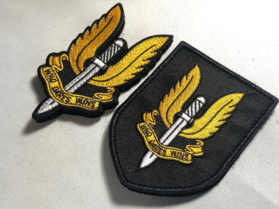 Special Air Services Patch Morale Iron on Shoulder Replica Costume ...