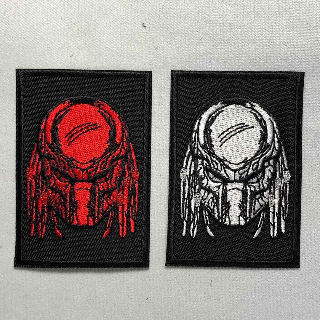 Predator Face Movie Patch Morale Alien Movie Arnold Schwarzenegger Tab ...