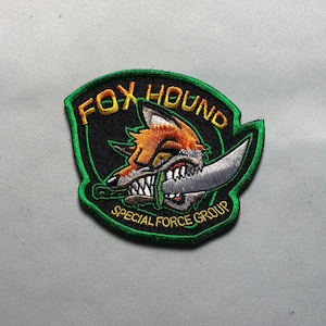 FOXHOUND High-tech Special Forces Unit Black Ops Unit Usa Army US Patch ...