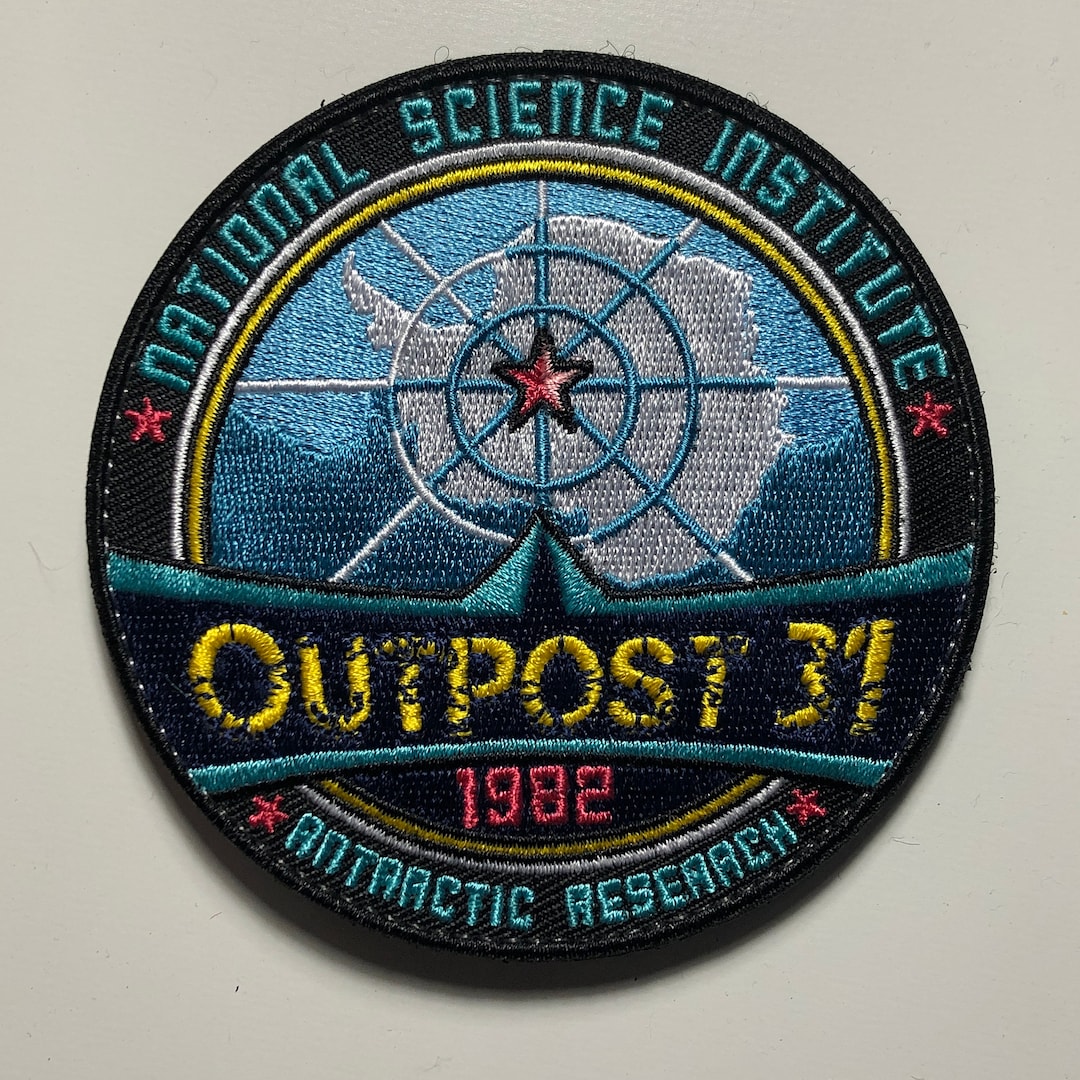 The Thing OUTPOST 31 Patch Morale Comics Cosplay Uniform Funny Movie ...