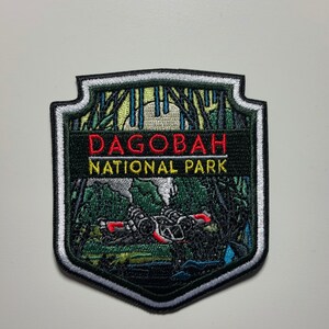National Park Star Planets Wars Morale Tactical Patch NABOO MUSTAFAR ...