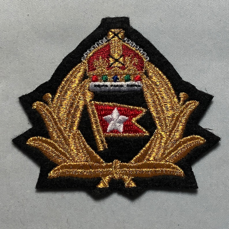 RMS TITANIC Officer Captain Smith Cap Patch Iron on Wreath - Etsy