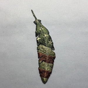 USA FEATHER QUILL Native American Flag Tactical Patch Morale Army Vest ...