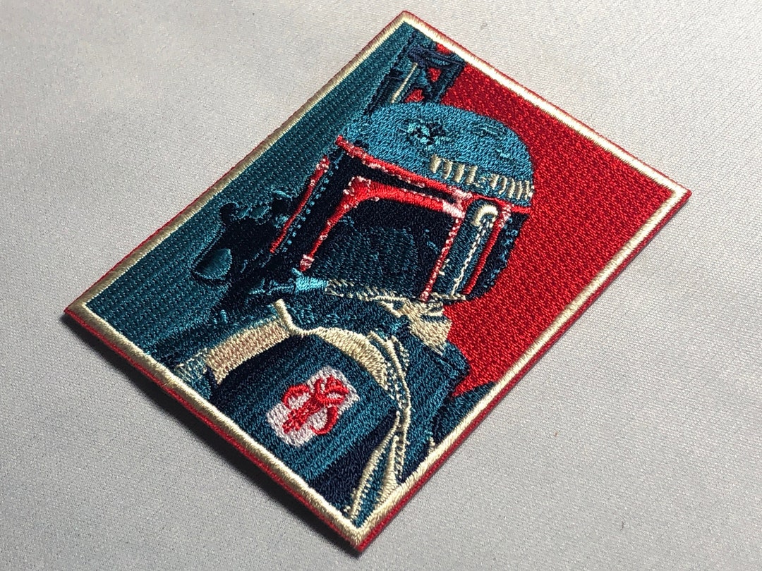 BOBA FETT Hope Poster Patch Morale Mandalorian Hunter Tactical Army ...
