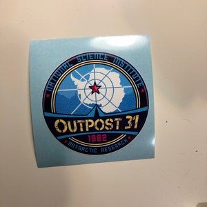 The Thing OUTPOST 31 Patch Morale Comics Cosplay Uniform Funny Movie ...