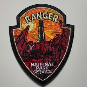 National Park RANGER Star Planets Wars Patch Morale NABOO MUSTAFAR ...