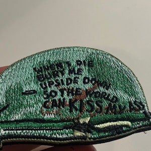 When I DIE Bury Me Upside Down World Can Kiss My Ass Tactical Patch ...