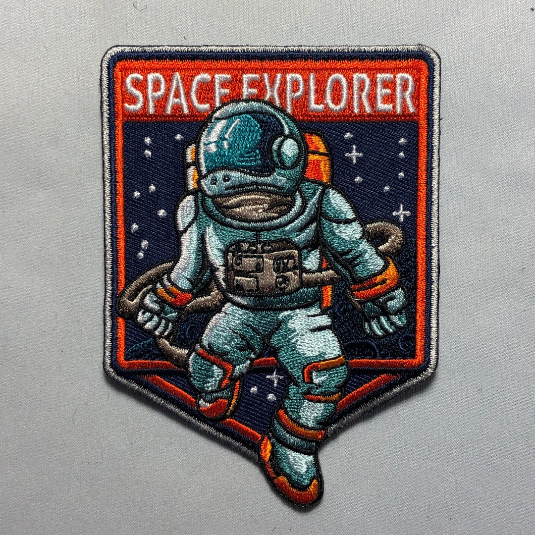 SPACE EXPLORER Astronaut Earth Exploration Morale Tactical Patch ...