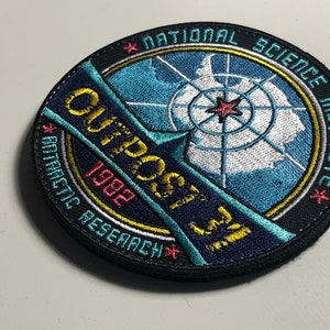 The Thing OUTPOST 31 Patch Morale Comics Cosplay Uniform Funny Movie ...