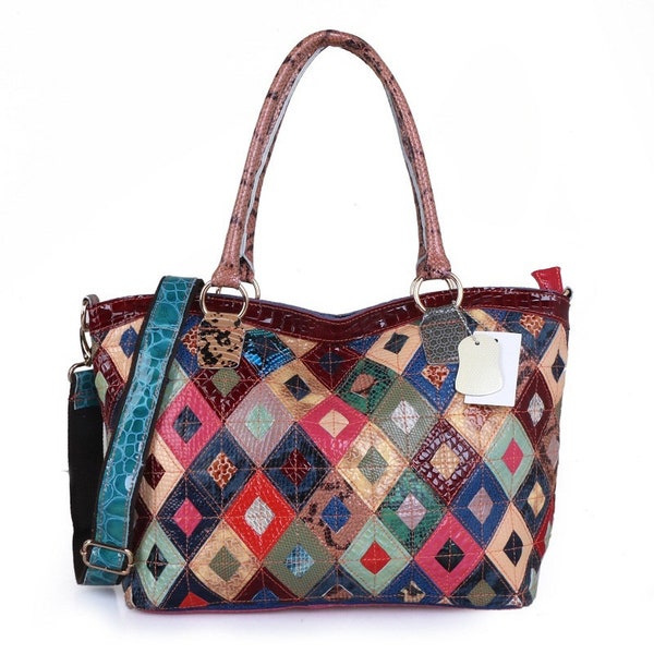 Patchwork Purse - Etsy
