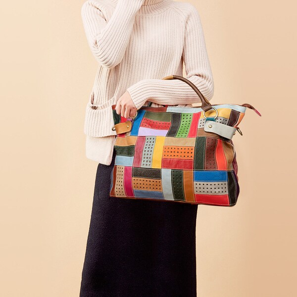 Patchwork Bag - Etsy